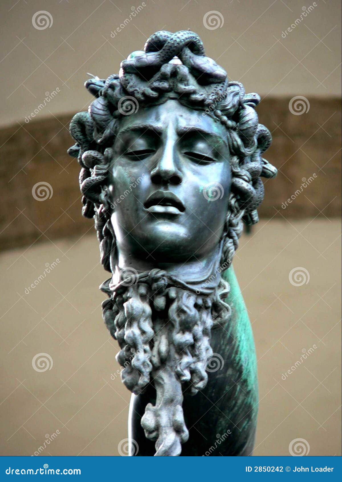 Statue in Florence, Italy. stock photo. Image of ancient - 2850242