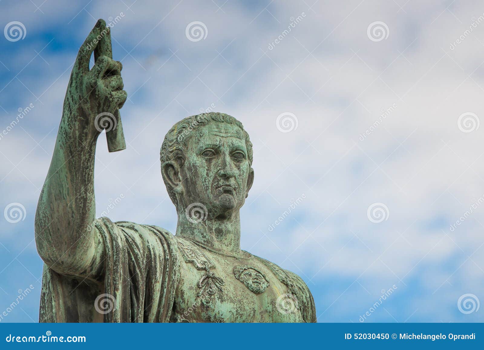 Statue of Gaius Julius Caesar in Rome Stock Photo - Image of landmark ...