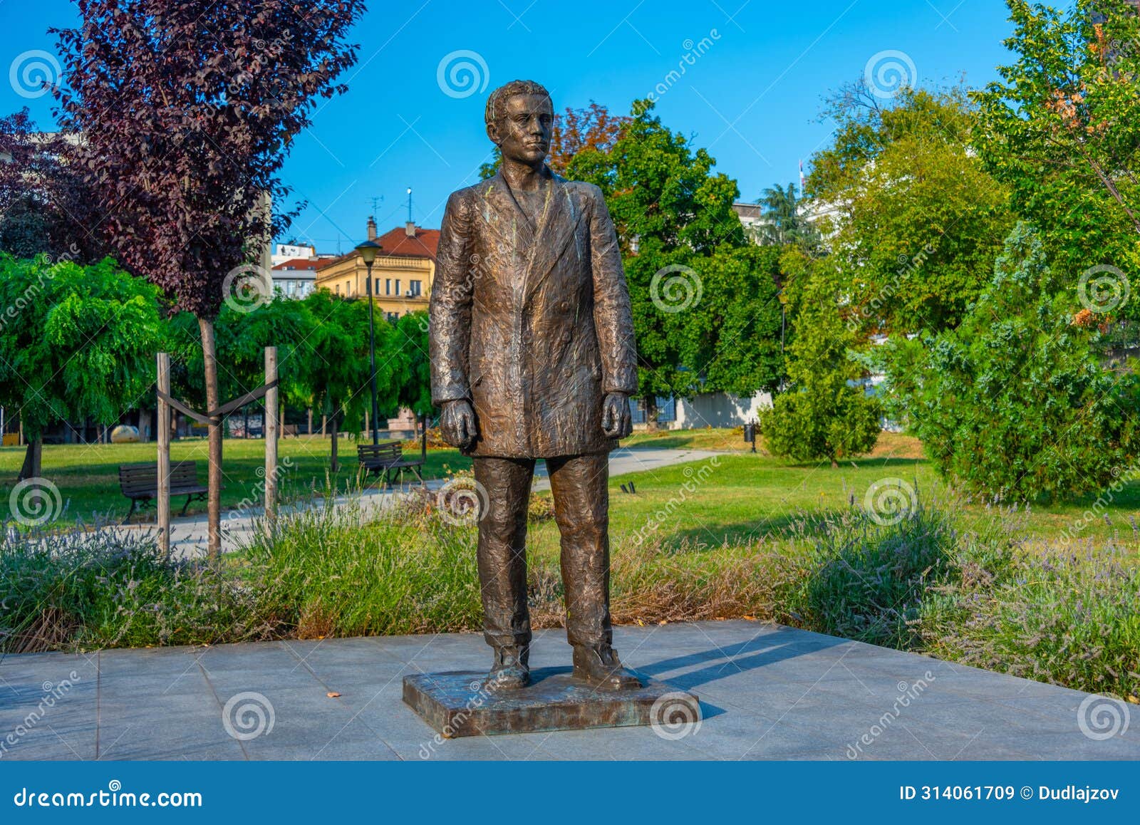 Statue of Gavrilo Principe in Belgrade, Serbia Editorial Stock Image ...
