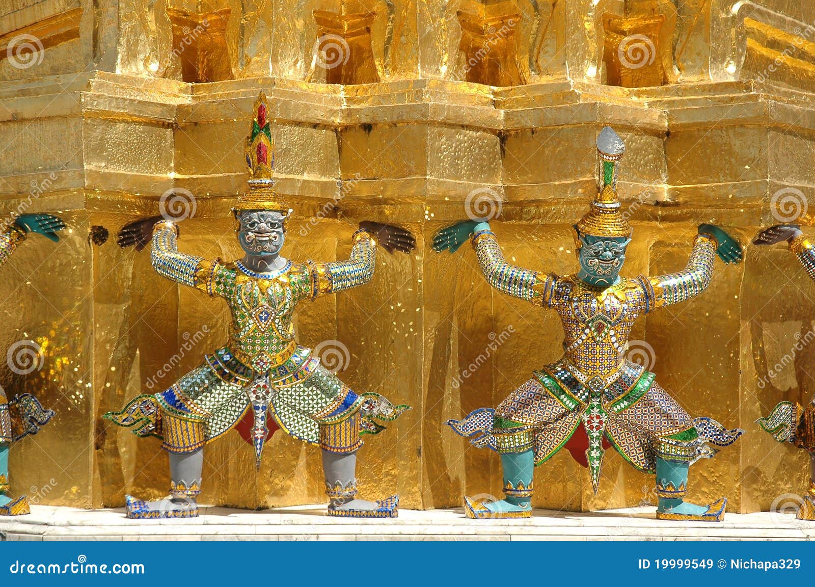 Statue of giant guardian stock image. Image of grand - 19999549