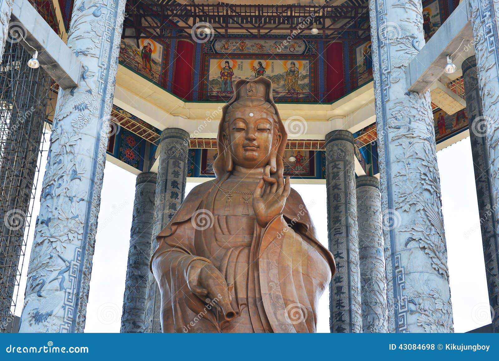 Goddess Of Mercy Known As Quan Yin Or Guan Yin Or Guan Yim Royalty-Free ...