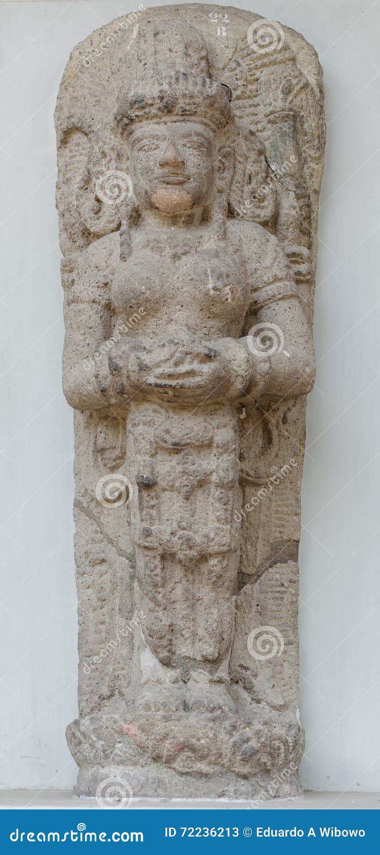 The Statue of Goddess Parvati Stock Image - Image of culture, craft ...