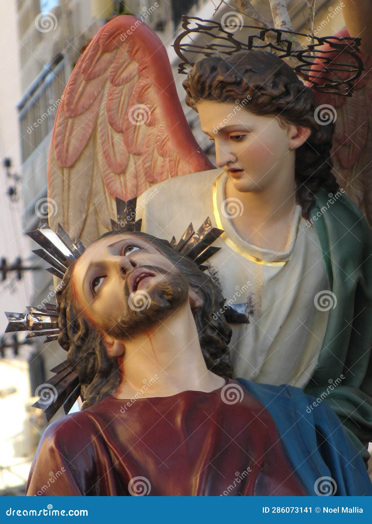 Statue of good Friday editorial photo. Image of christianity - 286073141