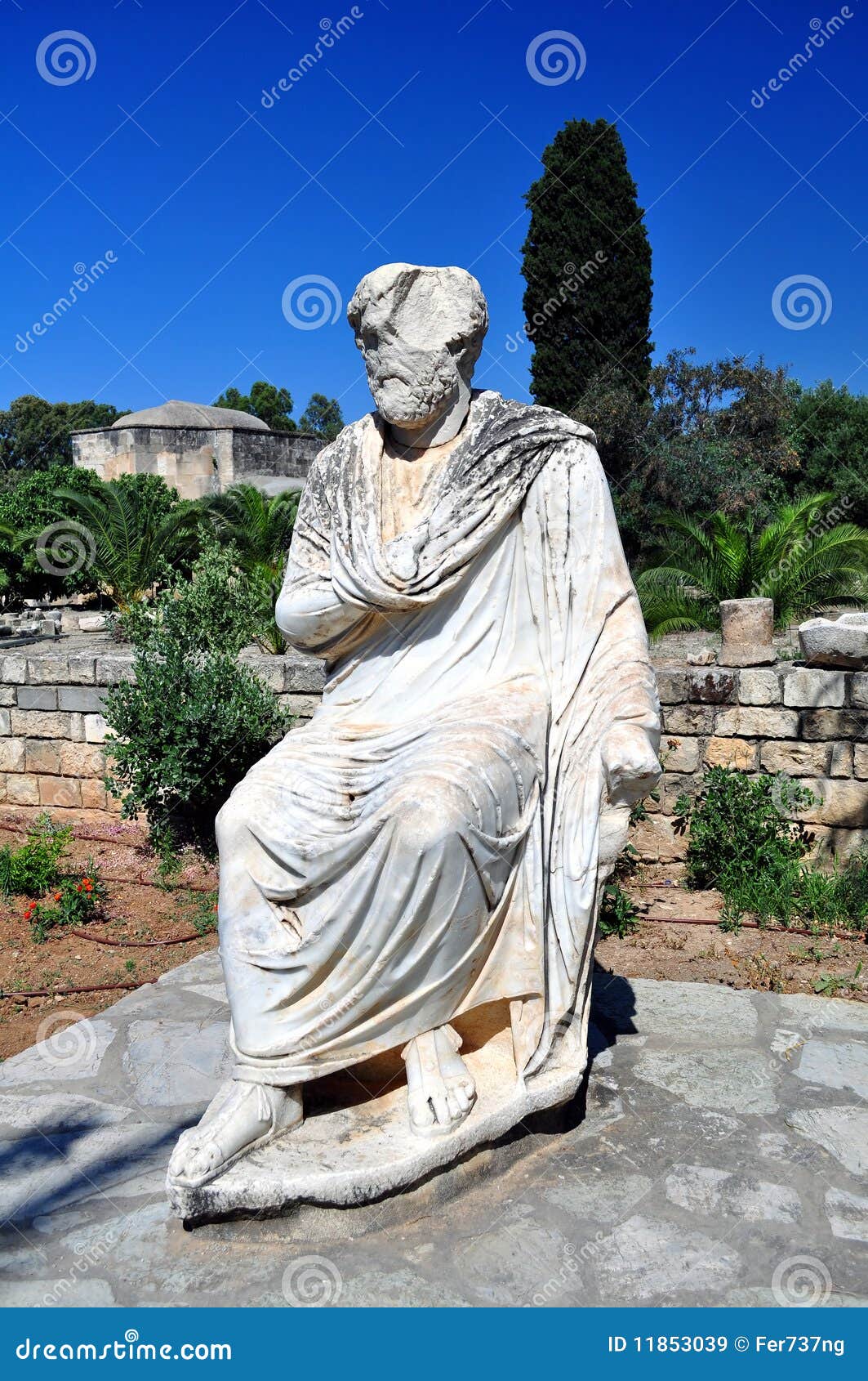 Statue grecque image stock. Image du antique, grèce, statue - 11853039