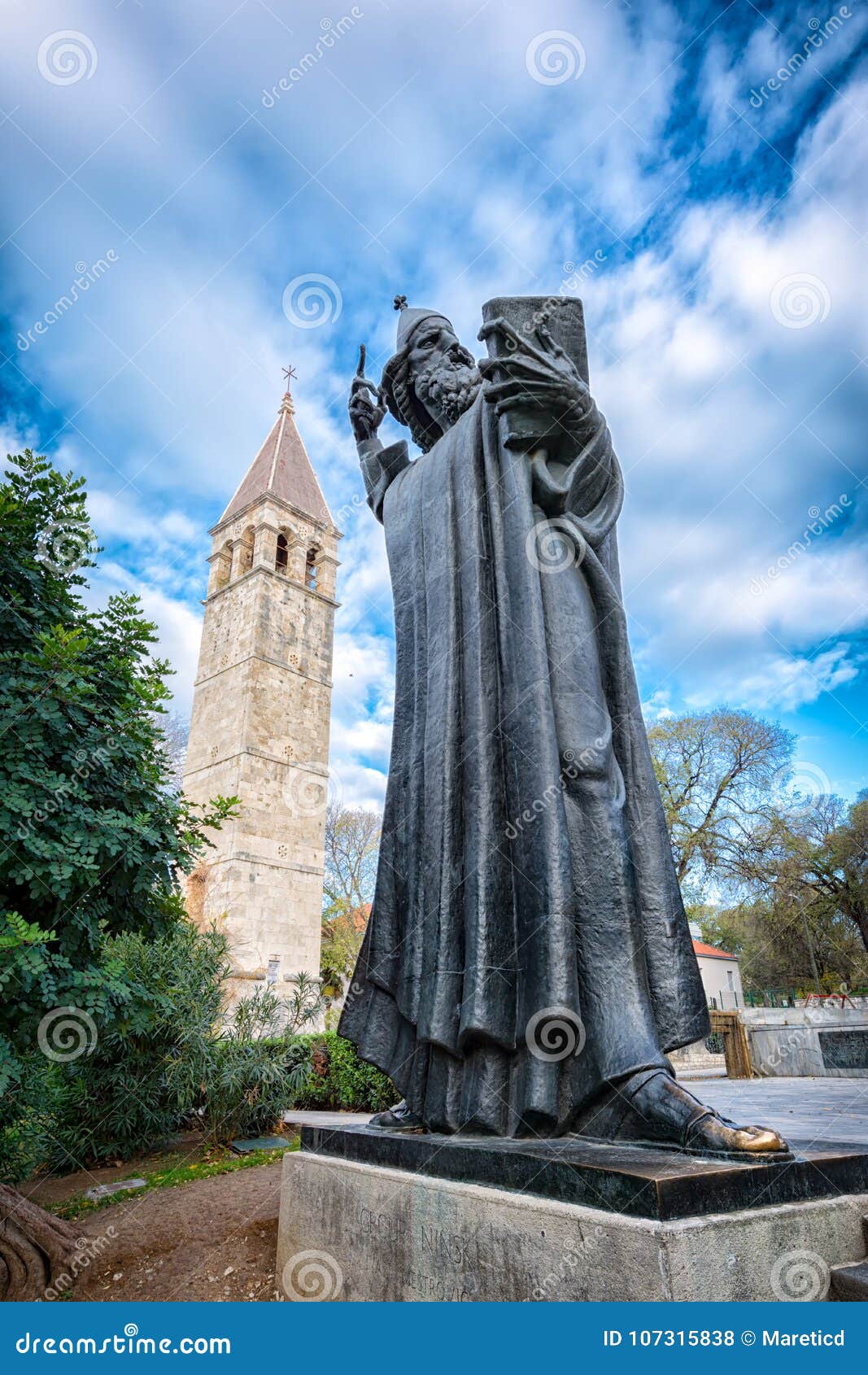 Statue Of Grgur Ninski & X28;Gregory Of Nin& X29; In Split, Croatia ...
