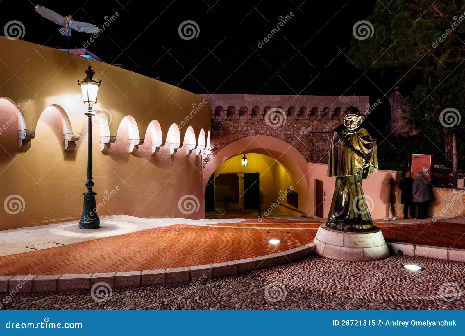 A Statue of Grimaldi Disguised As a Monk Stock Image - Image of kingdom ...