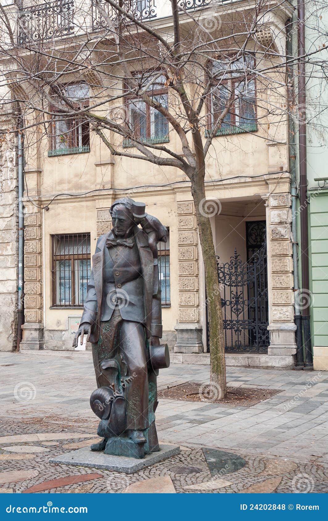 Statue of Hans Christian Andersen Stock Photo - Image of sculpture ...