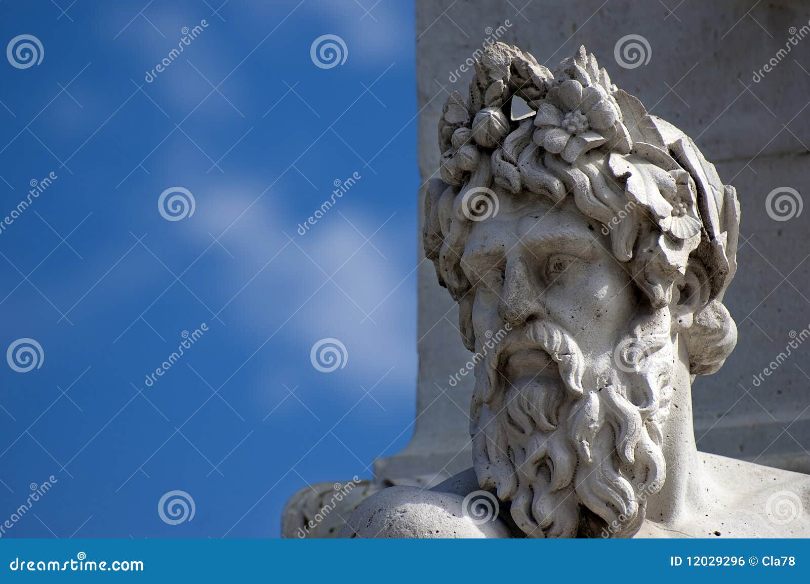 Statue head stock photo. Image of solemn, greek, religion - 12029296