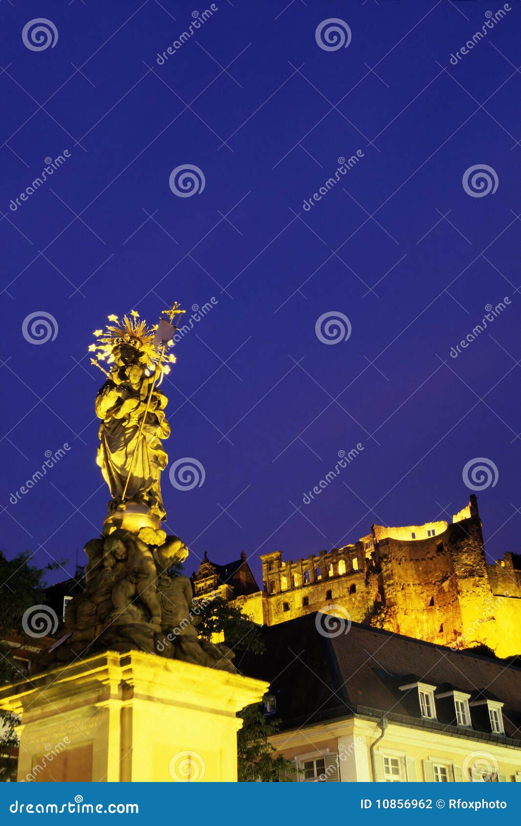 Statue- Heidelberg, Germany Stock Photo - Image of urban, european ...