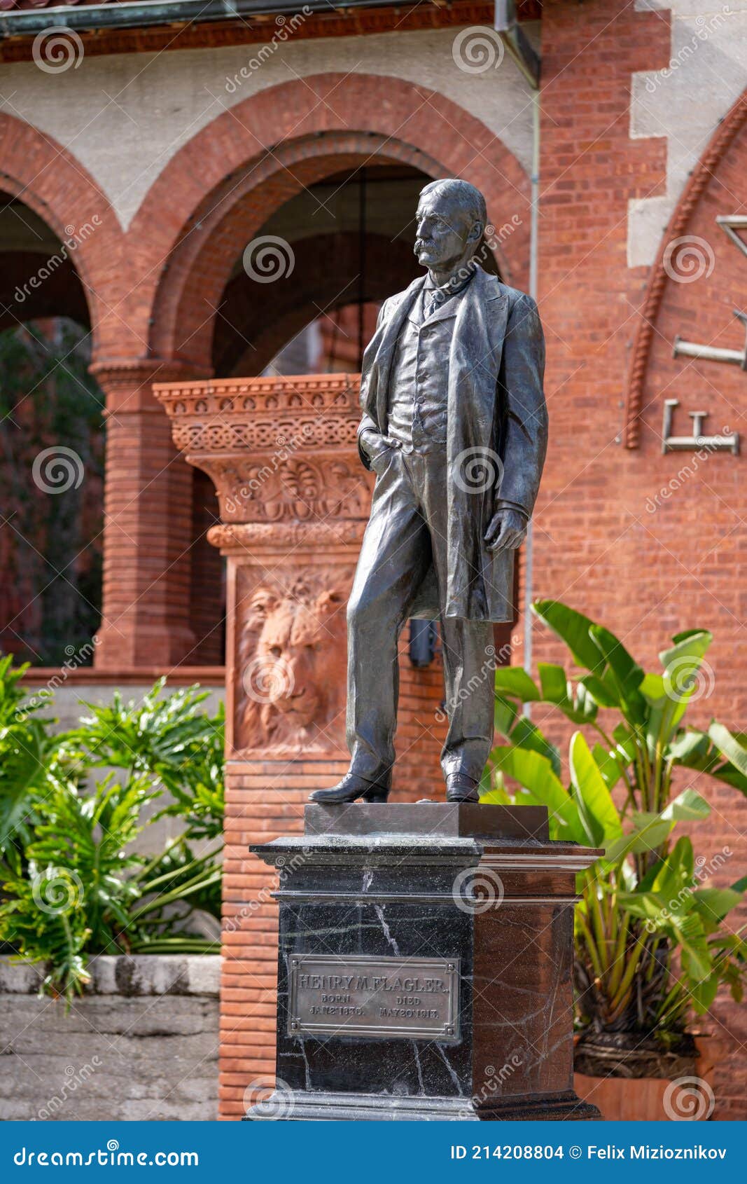 Henry Flagler Mansion, Palm Beach, Florida, USA Royalty-Free Stock ...