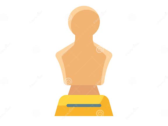 Statue Honor Single Isolated Icon with Flat Style Stock Vector ...