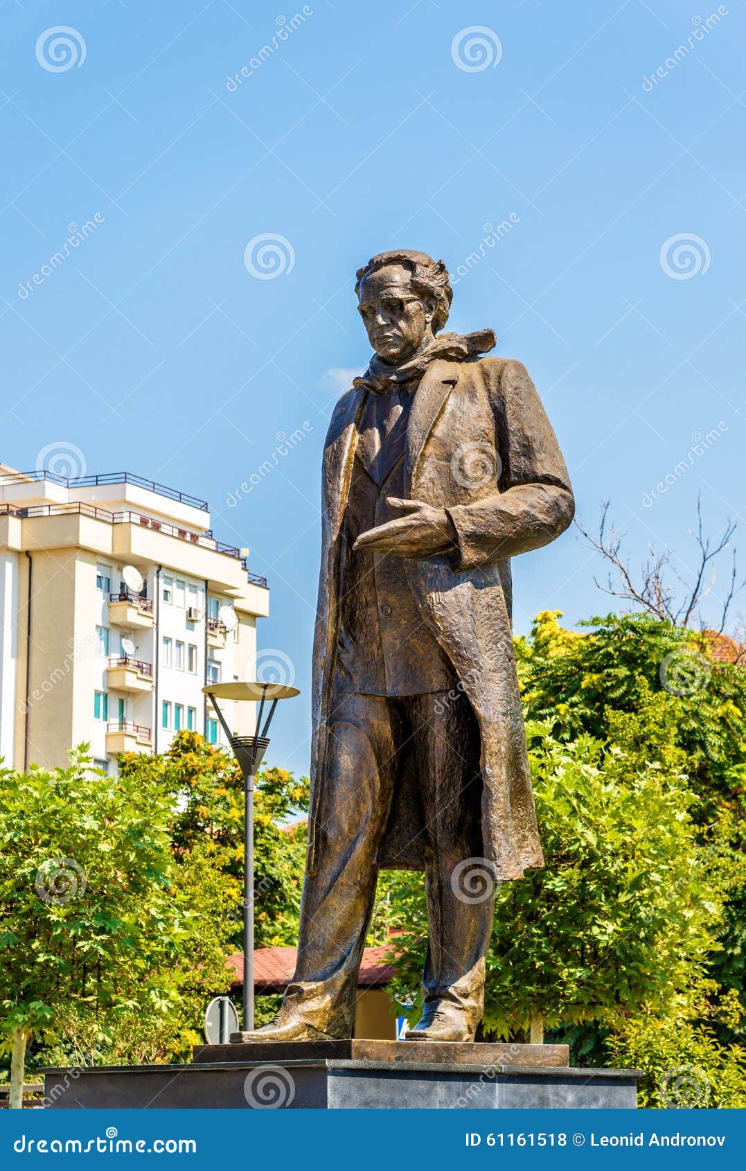 Statue Of Ibrahim Rugova In Pristina Editorial Photo | CartoonDealer ...