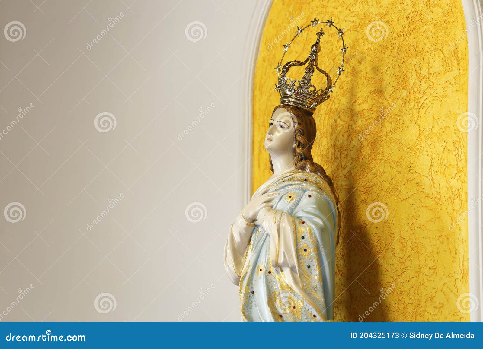 Statue of the Image of Our Lady of the Immaculate Conception Stock ...