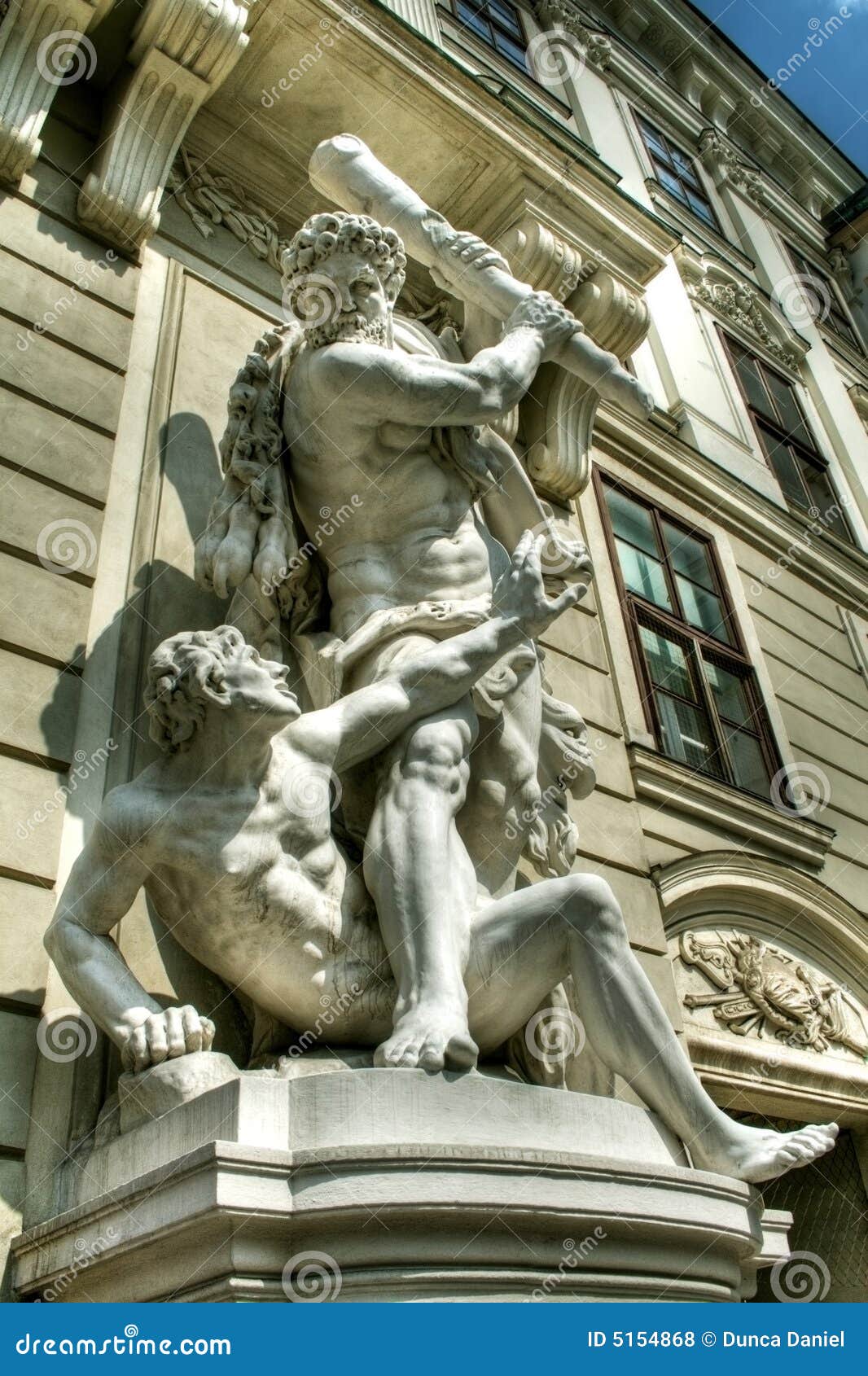 Statue at Imperial Palace in Vienna Stock Photo - Image of tourism ...