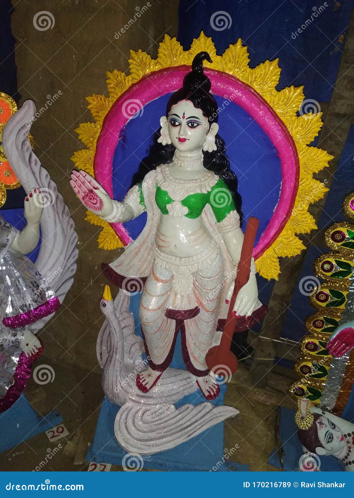 The Statue of Indian God Image Beautiful Stock Image - Image of statue ...