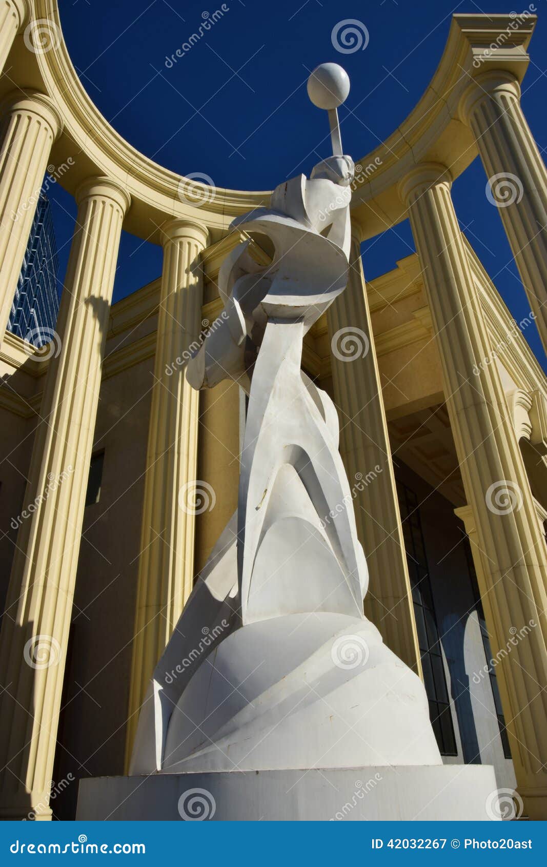 Statue Of A Half Naked Man, Detail Of The Medieval City Gate Of Alba ...