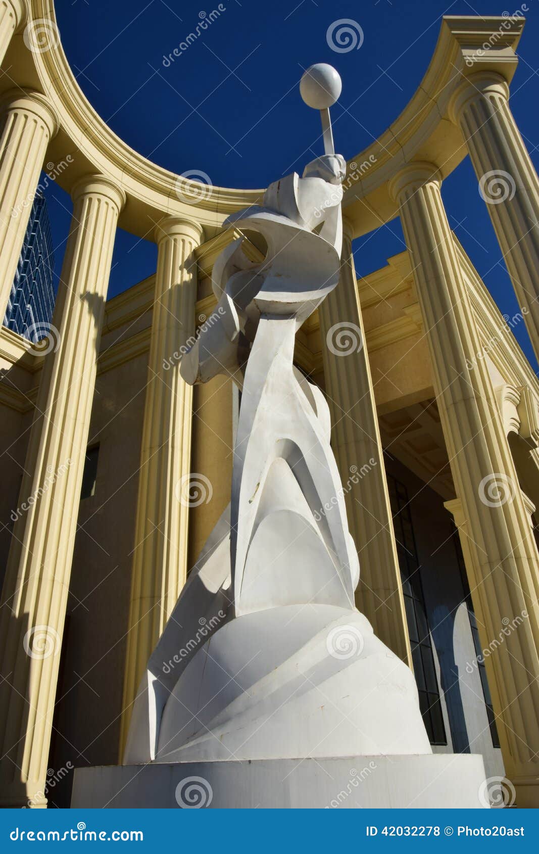 Statue Of A Half Naked Man, Detail Of The Medieval City Gate Of Alba ...