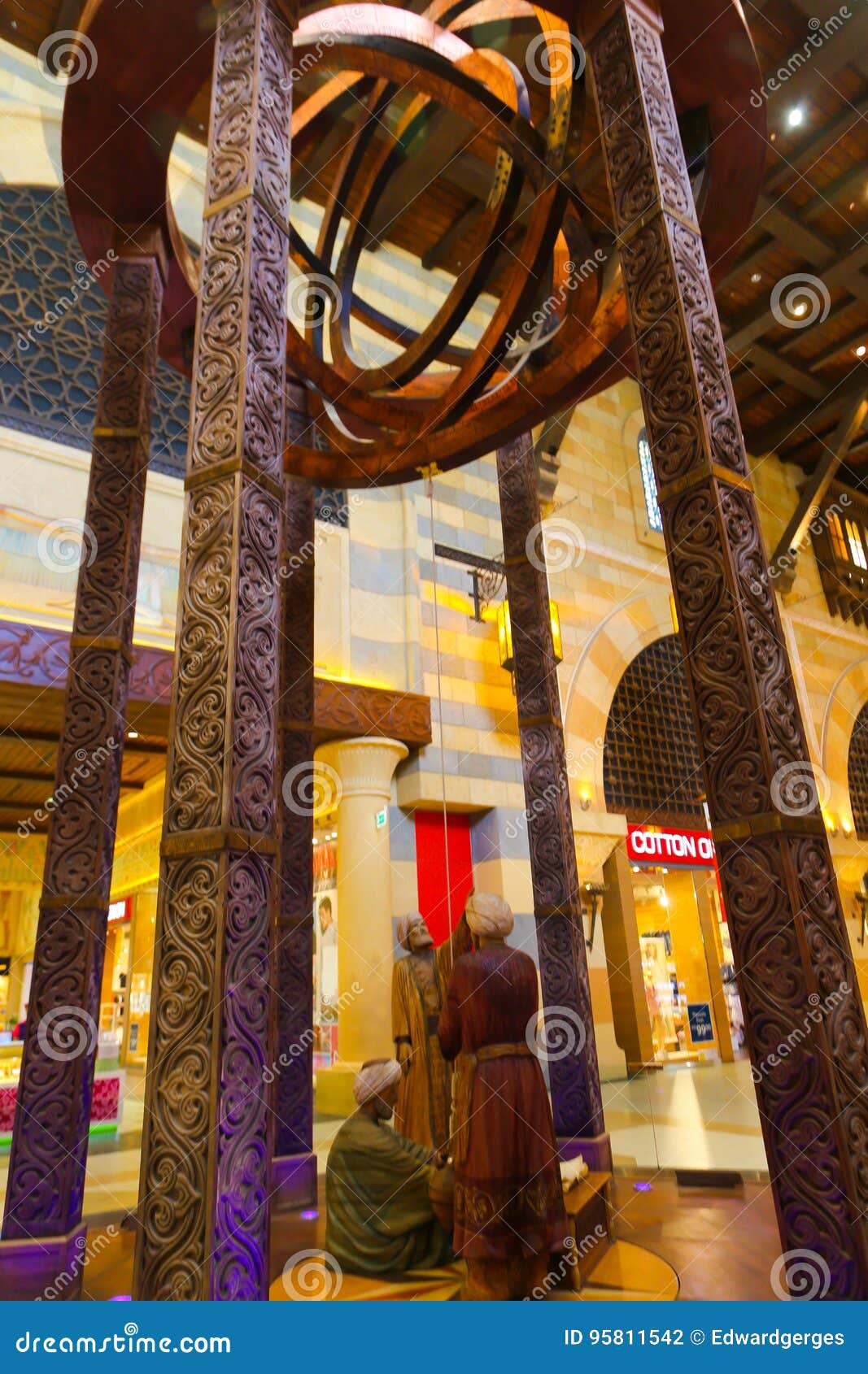 Statue Inside Ibn Battuta Mall Editorial Photography - Image of ...