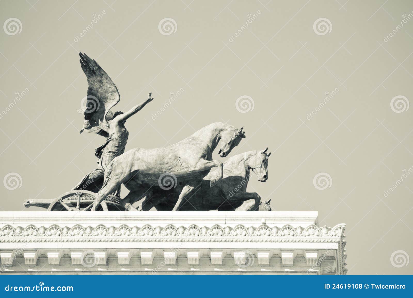 Statue of Italian Freedom stock photo. Image of goddess - 24619108