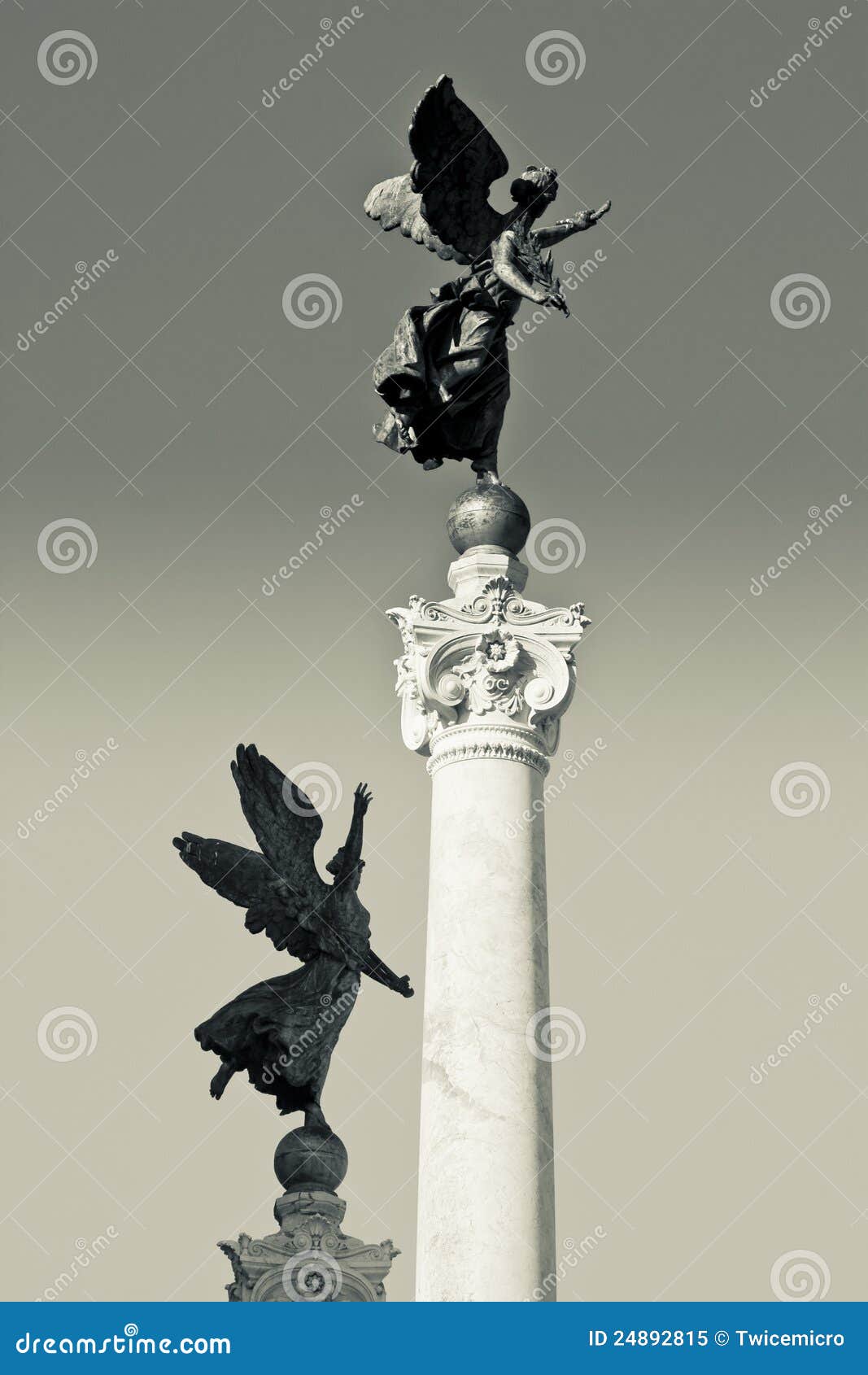 Statue of Italian Freedom stock image. Image of freedom - 24892815