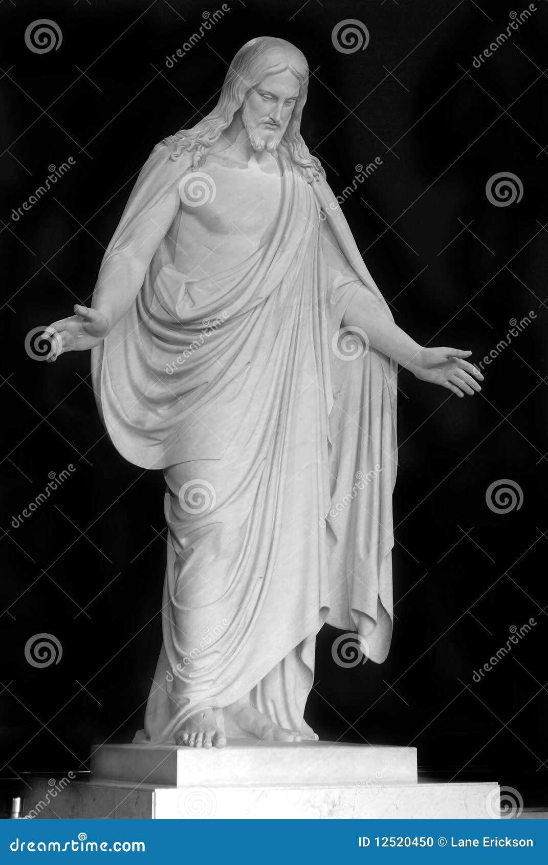 Statue of Jesus Christ stock photo. Image of redeemer - 12520450