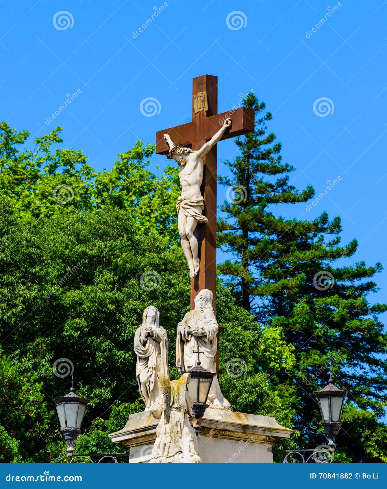 Statue of Jesus Christ, Avignon Pope Palace Stock Photo - Image of ...