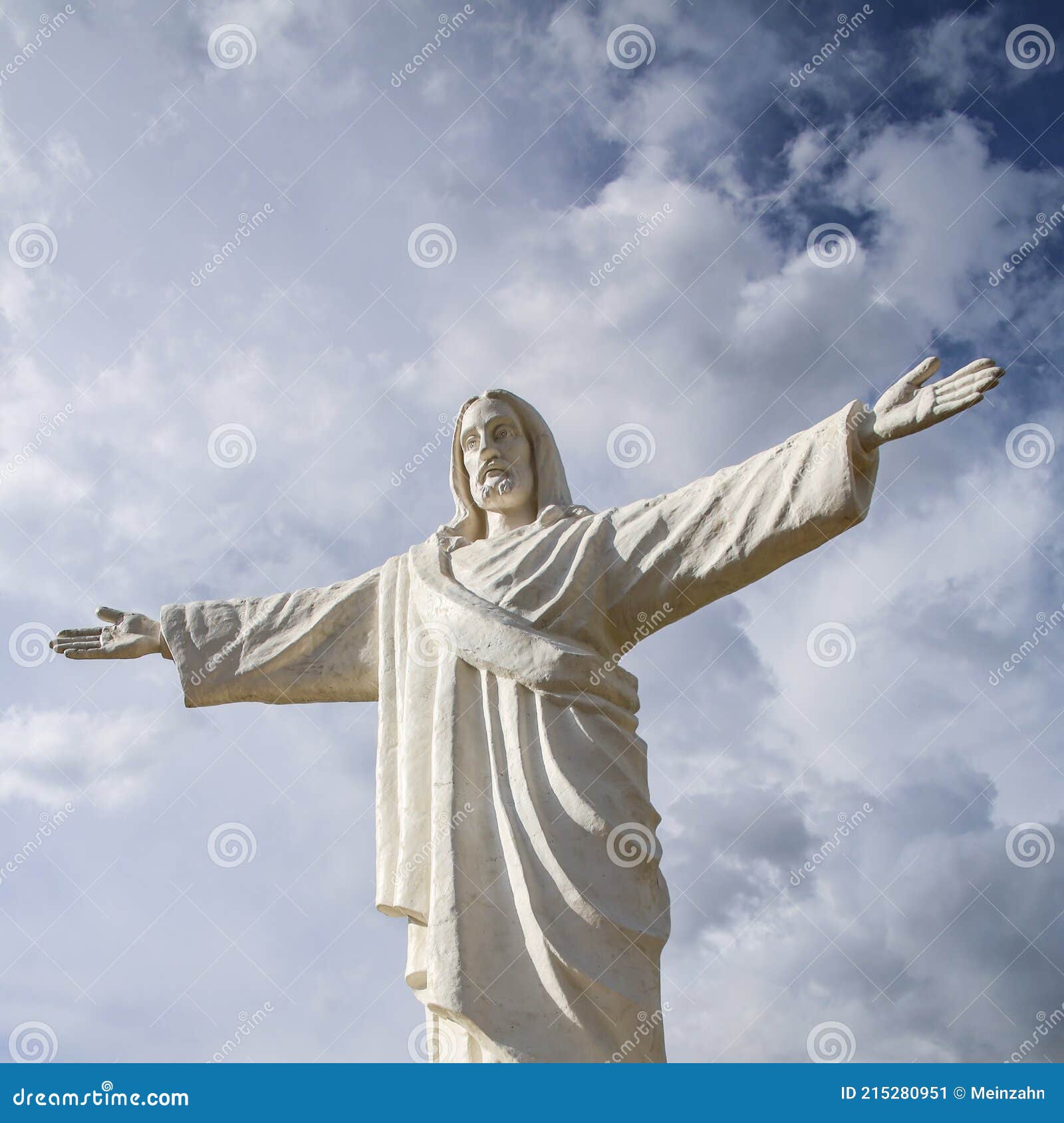Statue of Jesus Christ in Peru Editorial Photo - Image of site, latin ...