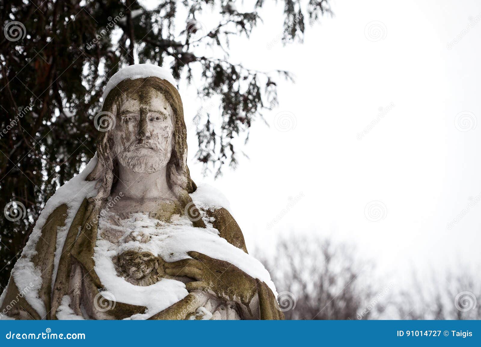 Statue of Jesus Christ stock image. Image of peace, pray - 91014727