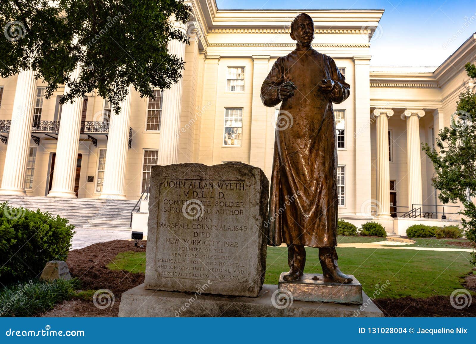 Statue of John Allan Wyeth in Montgomery Editorial Stock Image - Image ... Statue of John Allan Wyeth in Montgomery Editorial Stock Image - Image ...