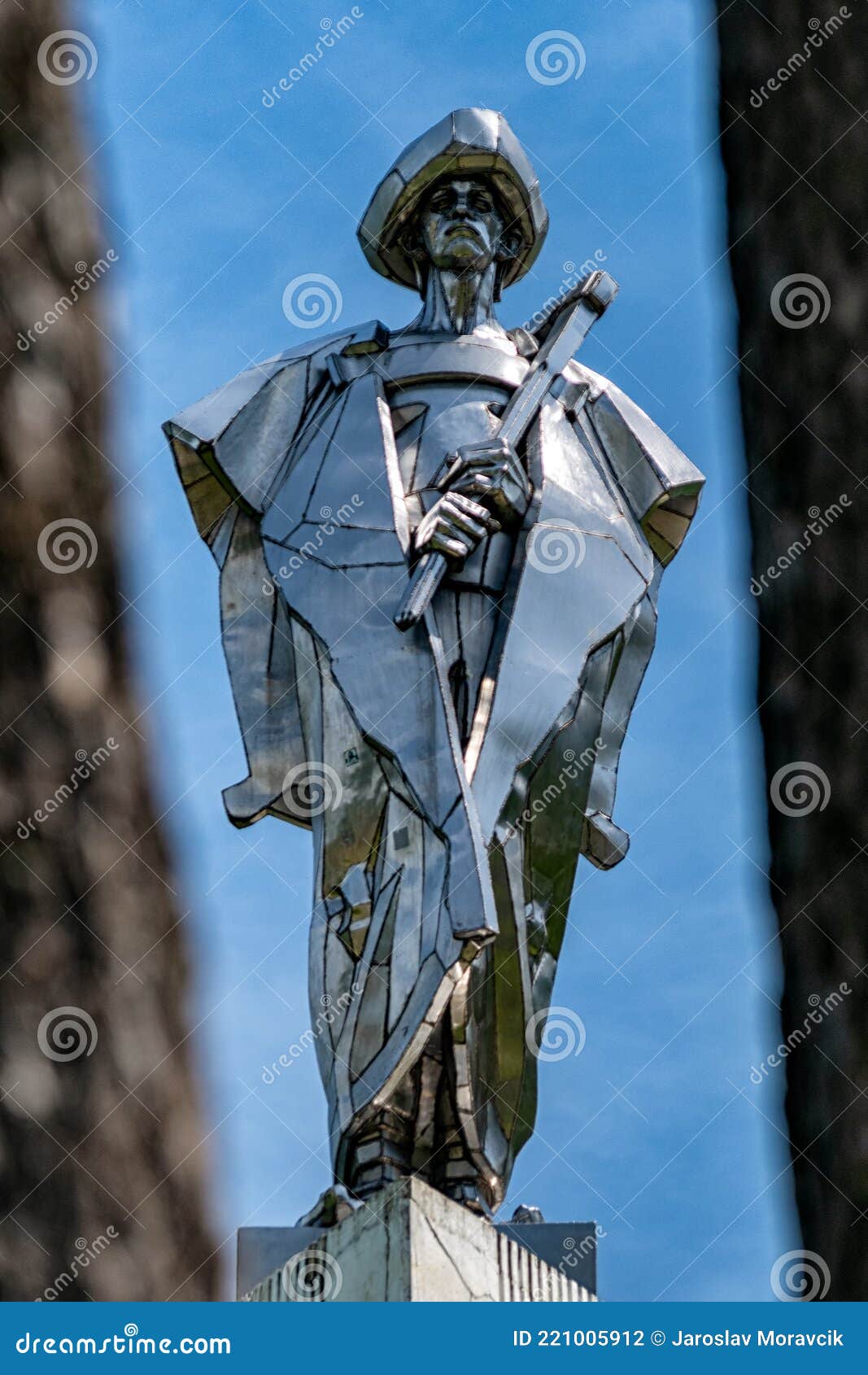 The Statue of Juraj Janosik in Terchova, Slovakia Editorial Photography ...