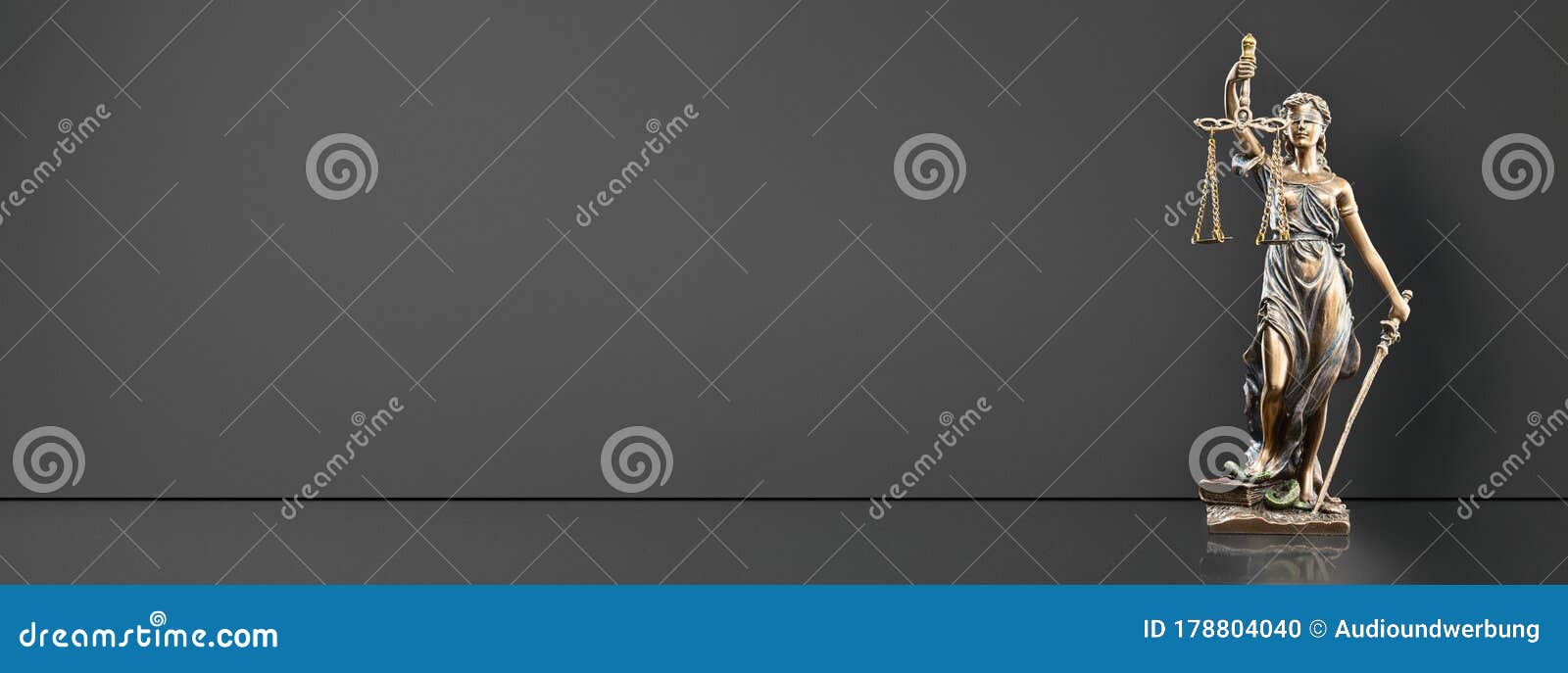 The Statue of Justice - Lady Justice or Iustitia / Justitia the Roman ...