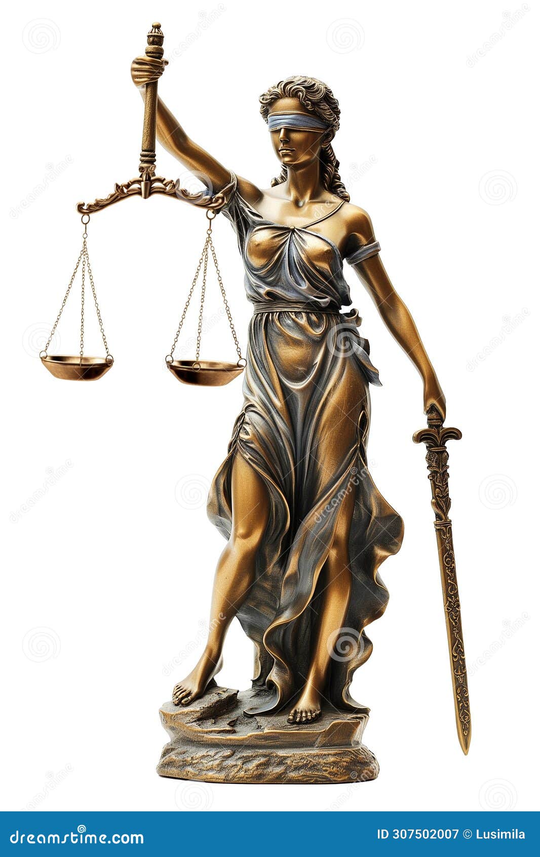 The Statue of Justice stock image. Image of convicted - 307502007