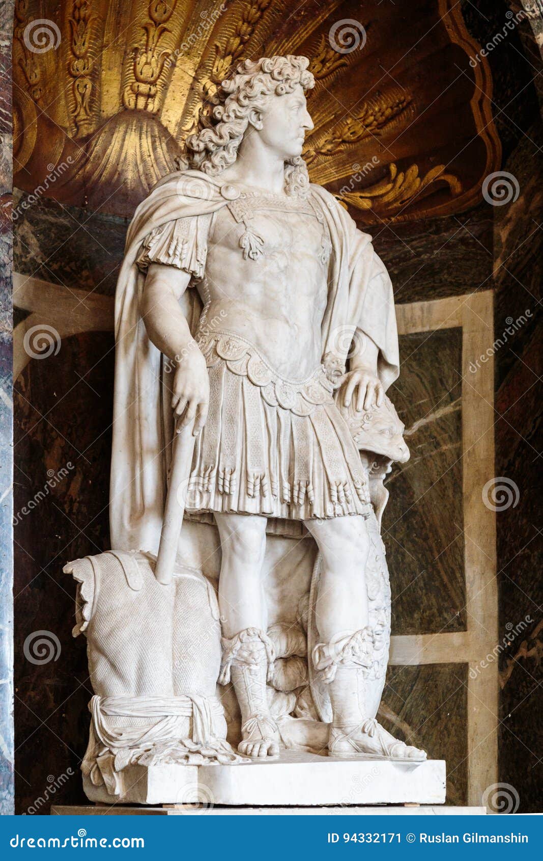 Statue of King Louis XIV at Versailles Palace Editorial Photo - Image ...