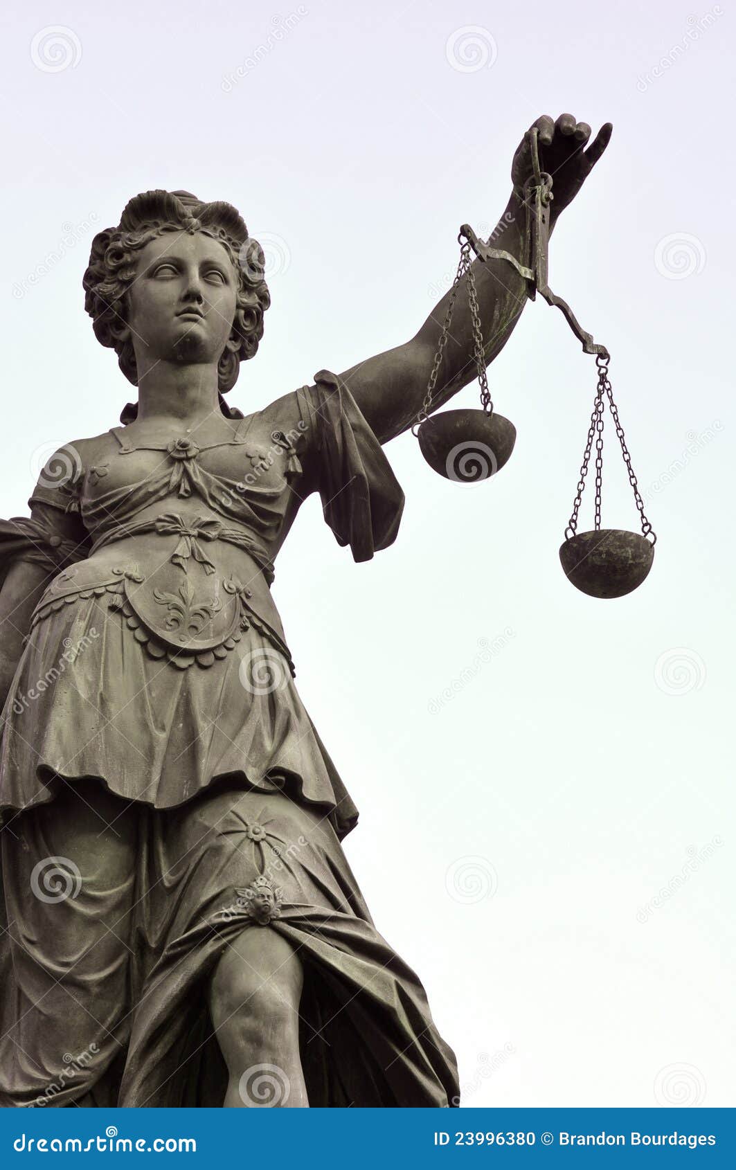 Statue of Lady Justice stock photo. Image of hessen, blind - 23996380