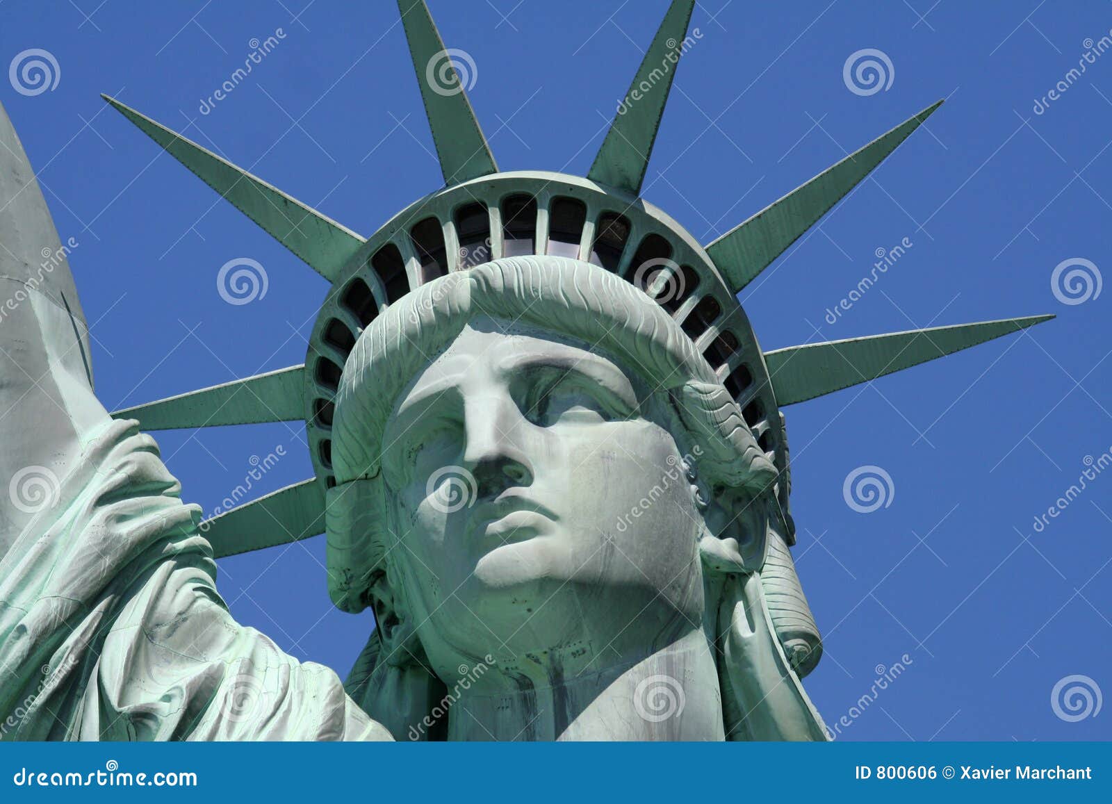 Statue of liberty close up stock photo. Image of states - 800606