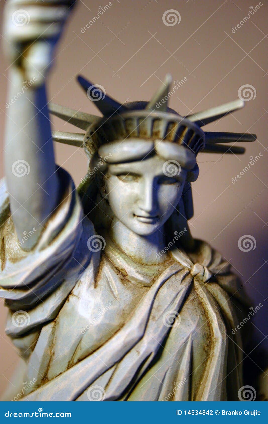 Statue of liberty figure stock photo. Image of united - 14534842