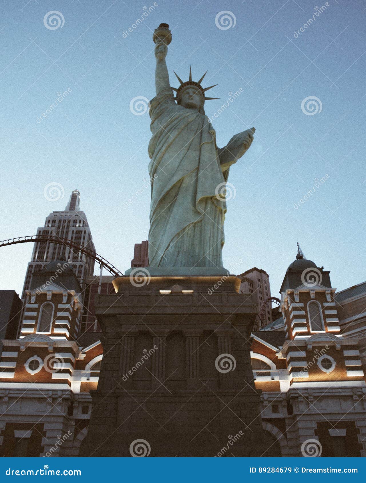 Symmetrical Shot Of The Hall Of The Landmark Arcade Or Covered Mall ...