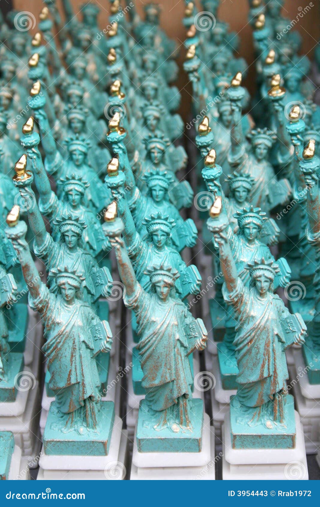 The Statue of Liberty Miniatures Stock Image - Image of patriotism ...