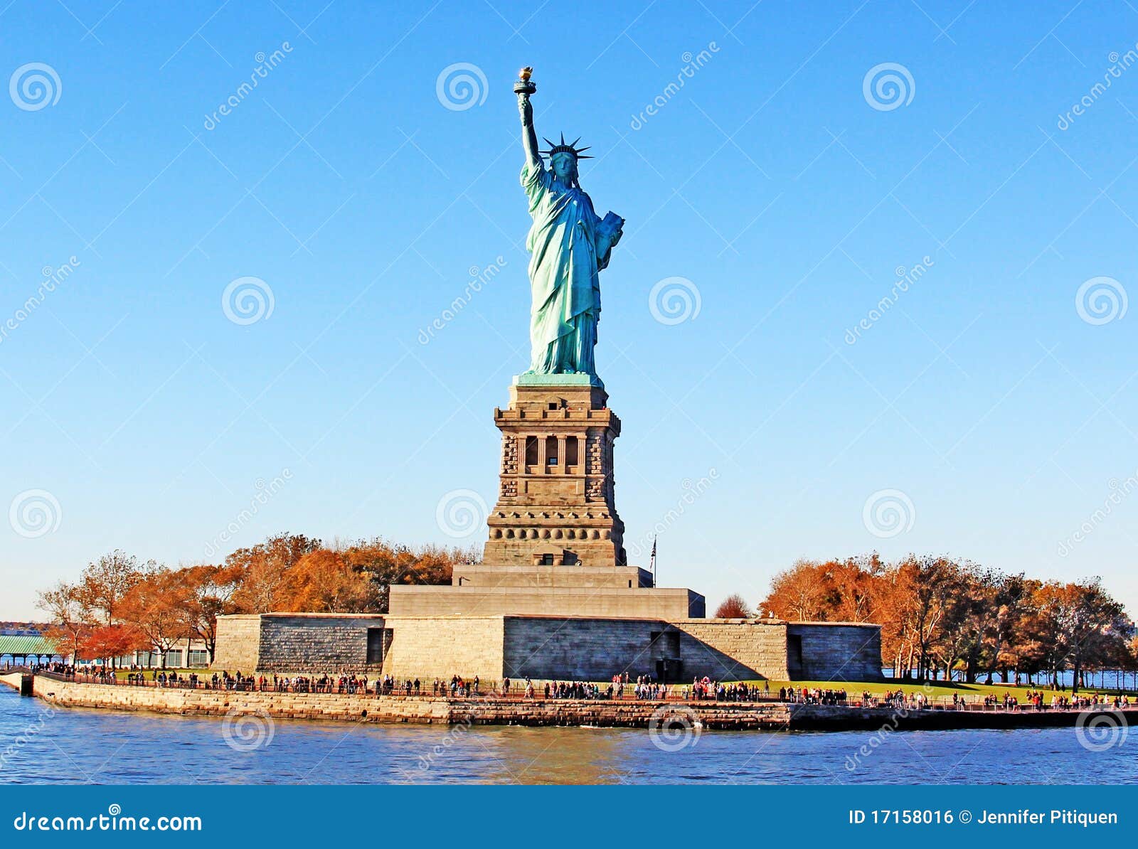 Statue of Liberty Park stock photo. Image of liberty - 17158016