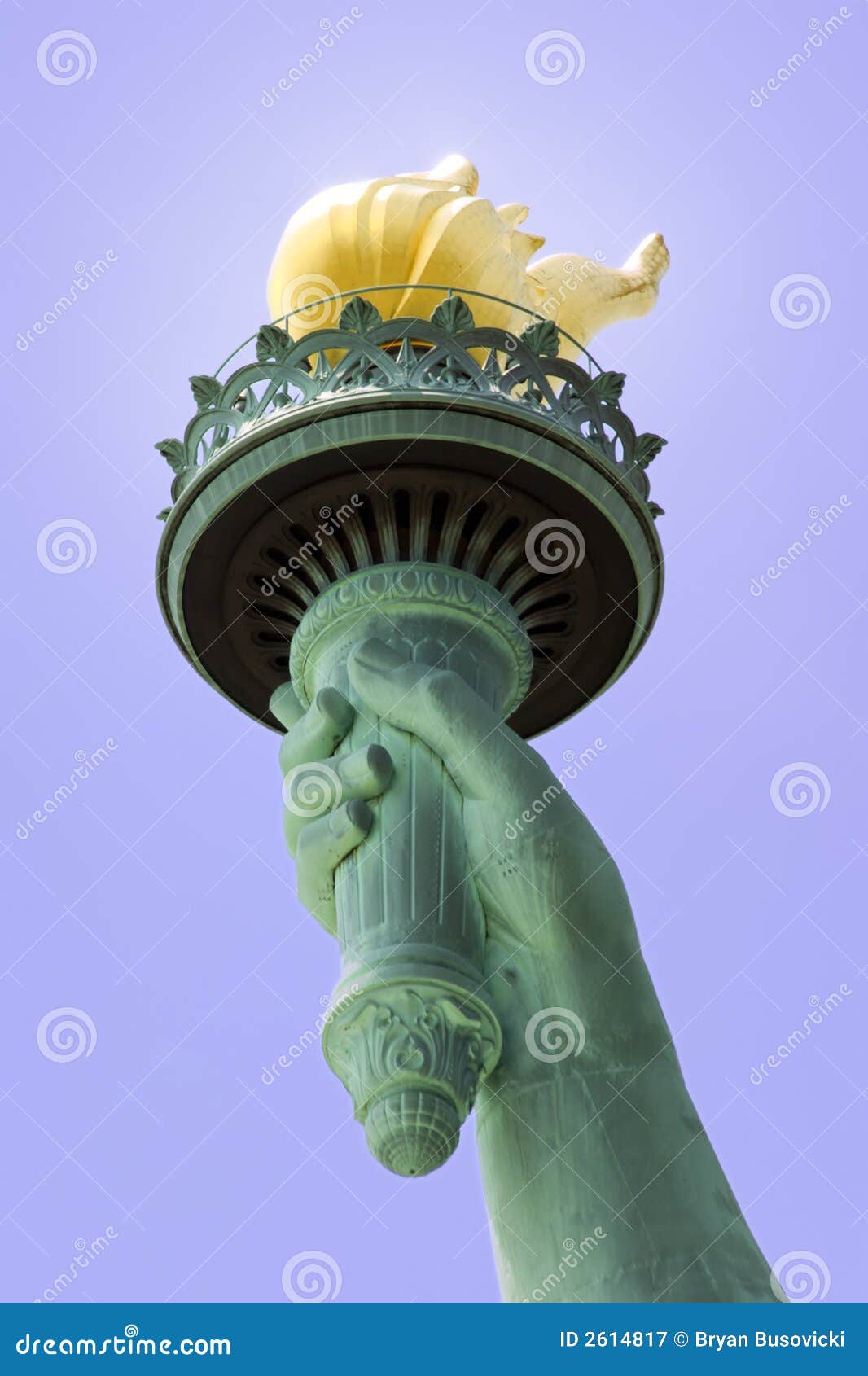Statue Of Liberty Torch Close Up