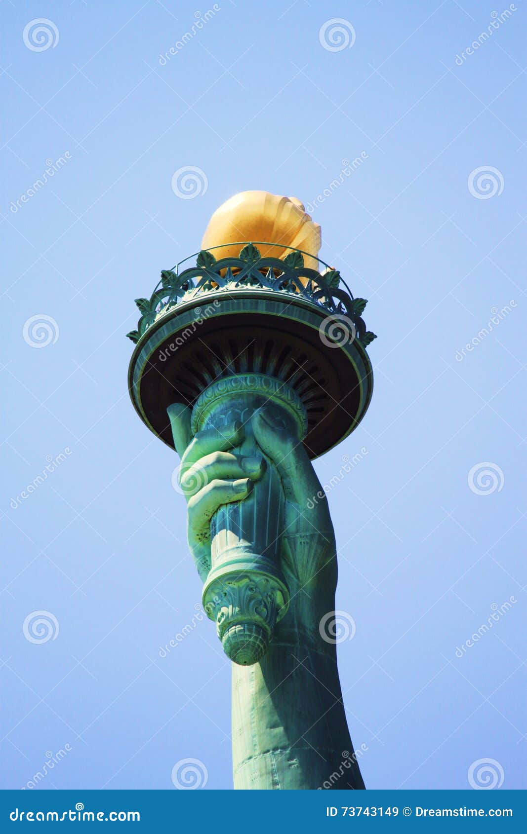 Statue of Liberty Torch stock image. Image of statue - 73743149 Statue of Liberty Torch stock image. Image of statue - 73743149
