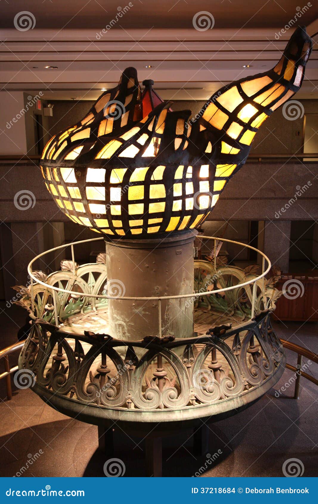 Inside Statue Of Liberty Torch