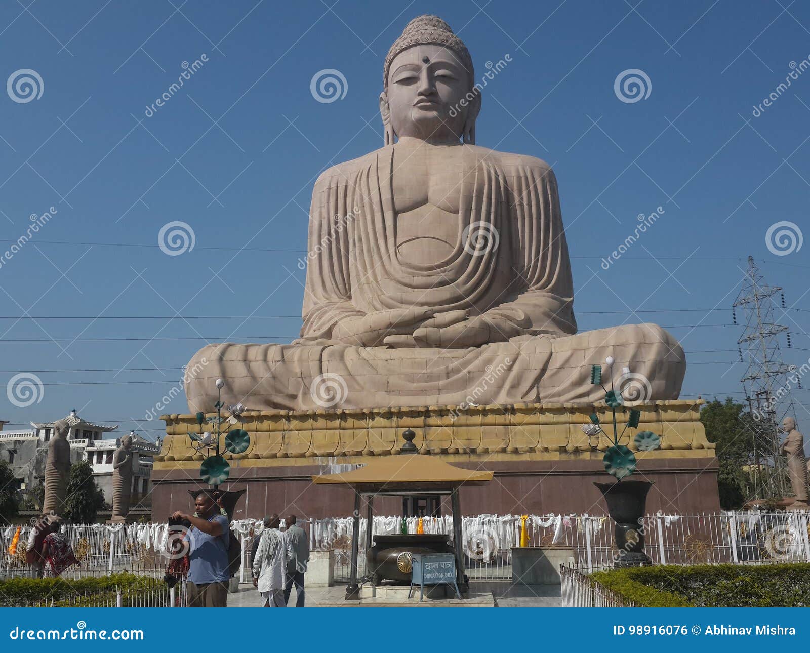 Statue of Lord Buddha 80ft High Editorial Photo - Image of 80ft, upto ...