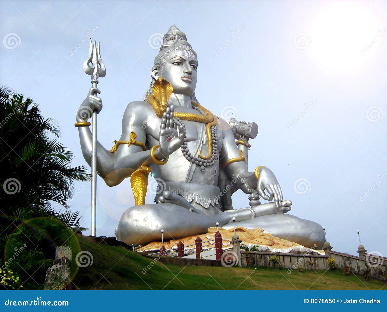 Statue of Lord Shiva stock photo. Image of outdoor, idol - 8078650
