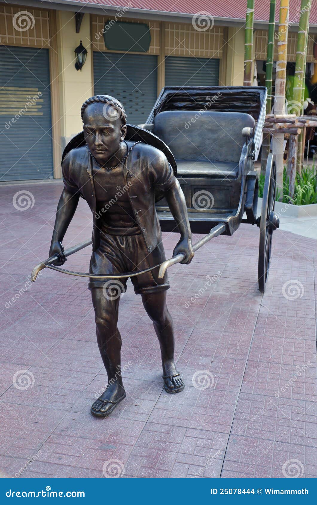 Statue of a man stock photo. Image of heavy, chinese - 25078444