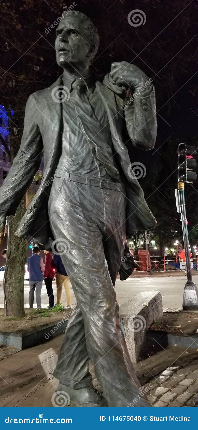 And walk editorial image. Image of walking, statue, walk - 114675040