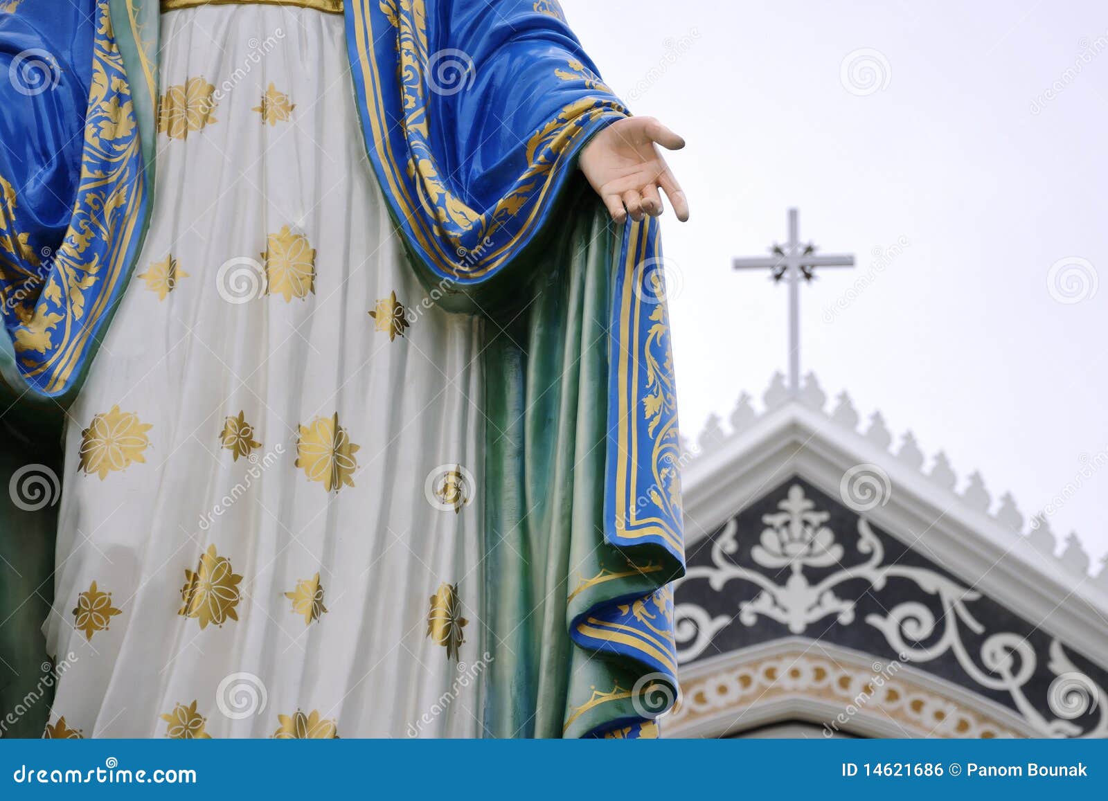 Statue maria stock photo. Image of peace, christ, redentor - 14621686