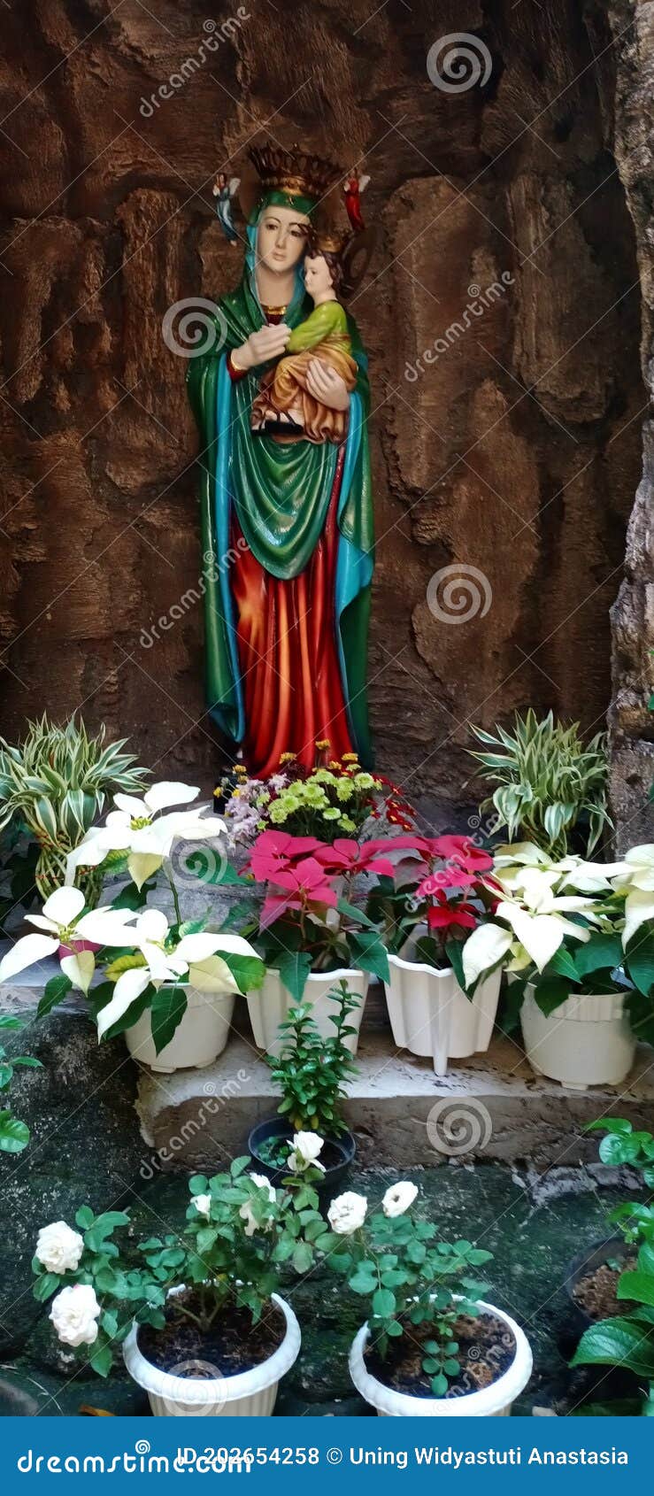 Statue of Marie stock photo. Image of marie, monument - 202654258