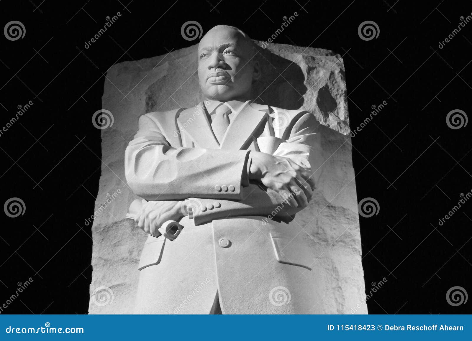 Statue of Martin Luther King in Washington D.C Editorial Stock Photo ...