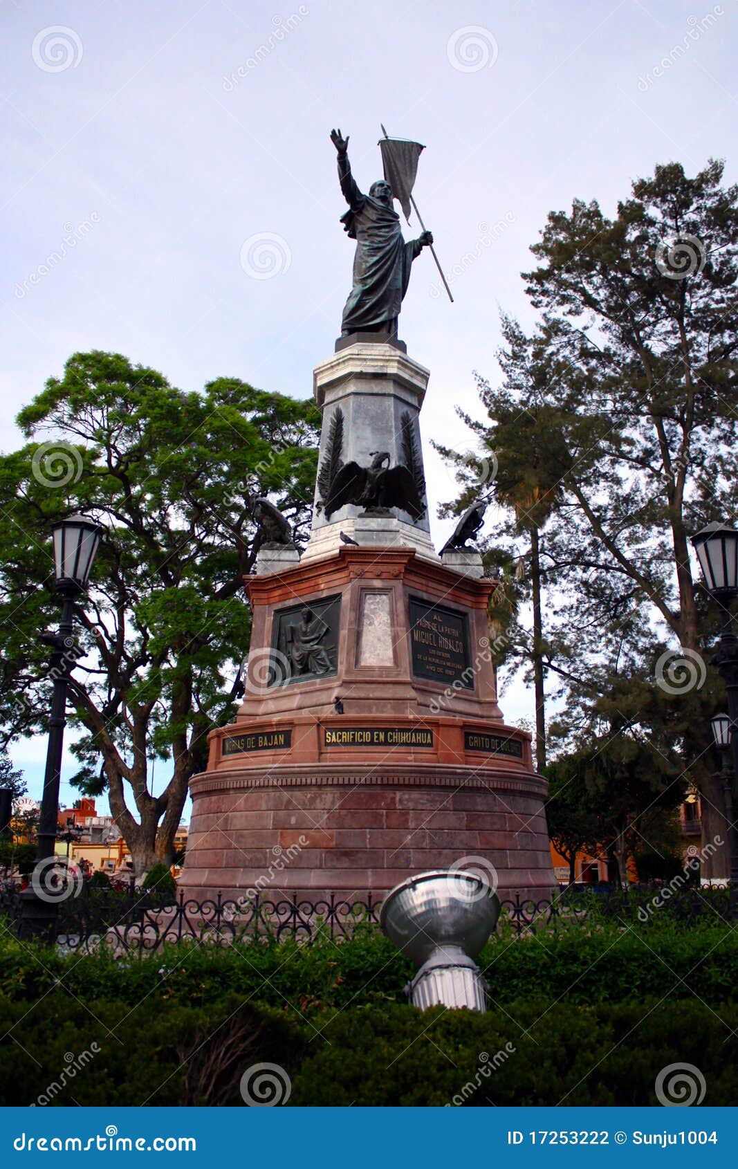 Statue of Mexican Hero Miguel Hidalgo Stock Photo - Image of travel ...